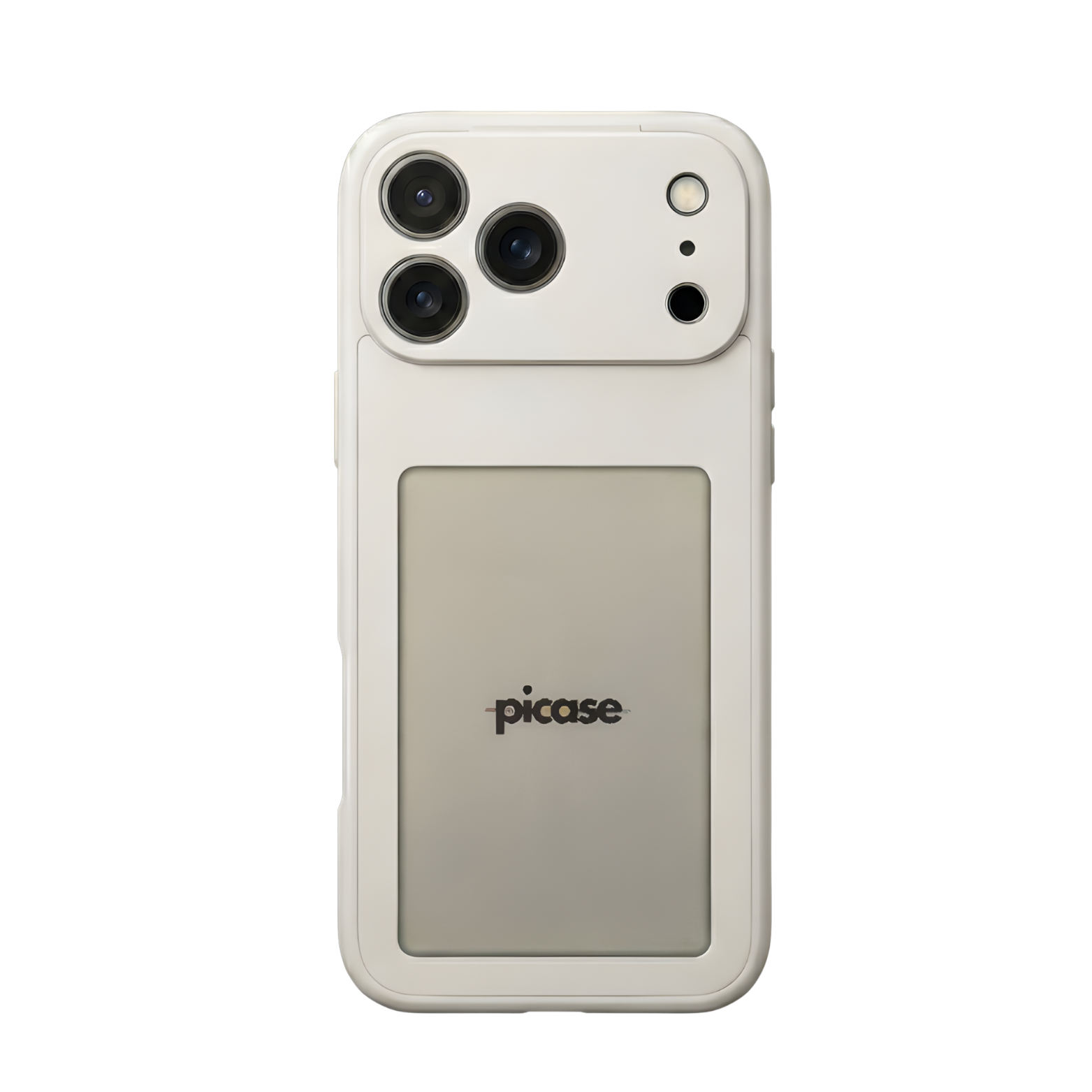 Picase Essential - iPhone 17 Pro Max Case - Chalk White